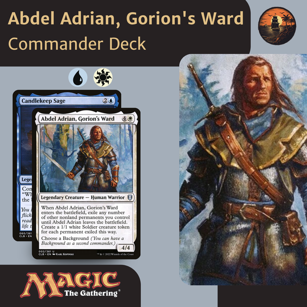 Abdel Adrian, Gorion's Ward - Custom Commander Deck – Collectors Cove