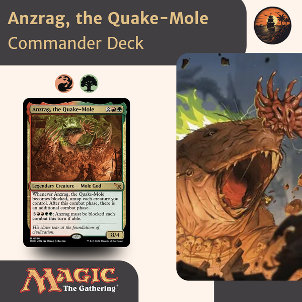 Multi-Combat Rampage - Anzrag, the Quake-Mole - Custom Commander Deck ...