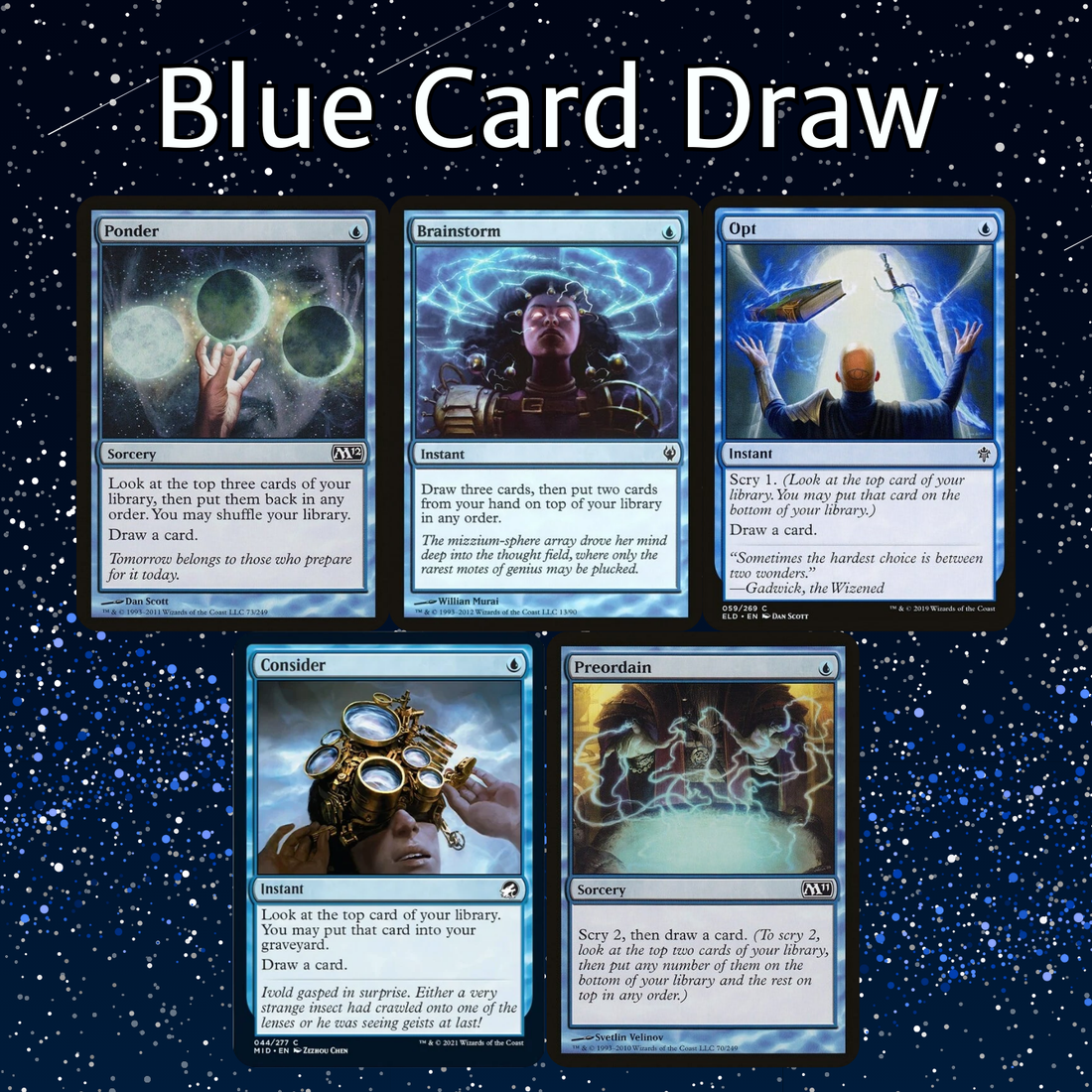 Blue Card Draw Bundle – Collectors Cove