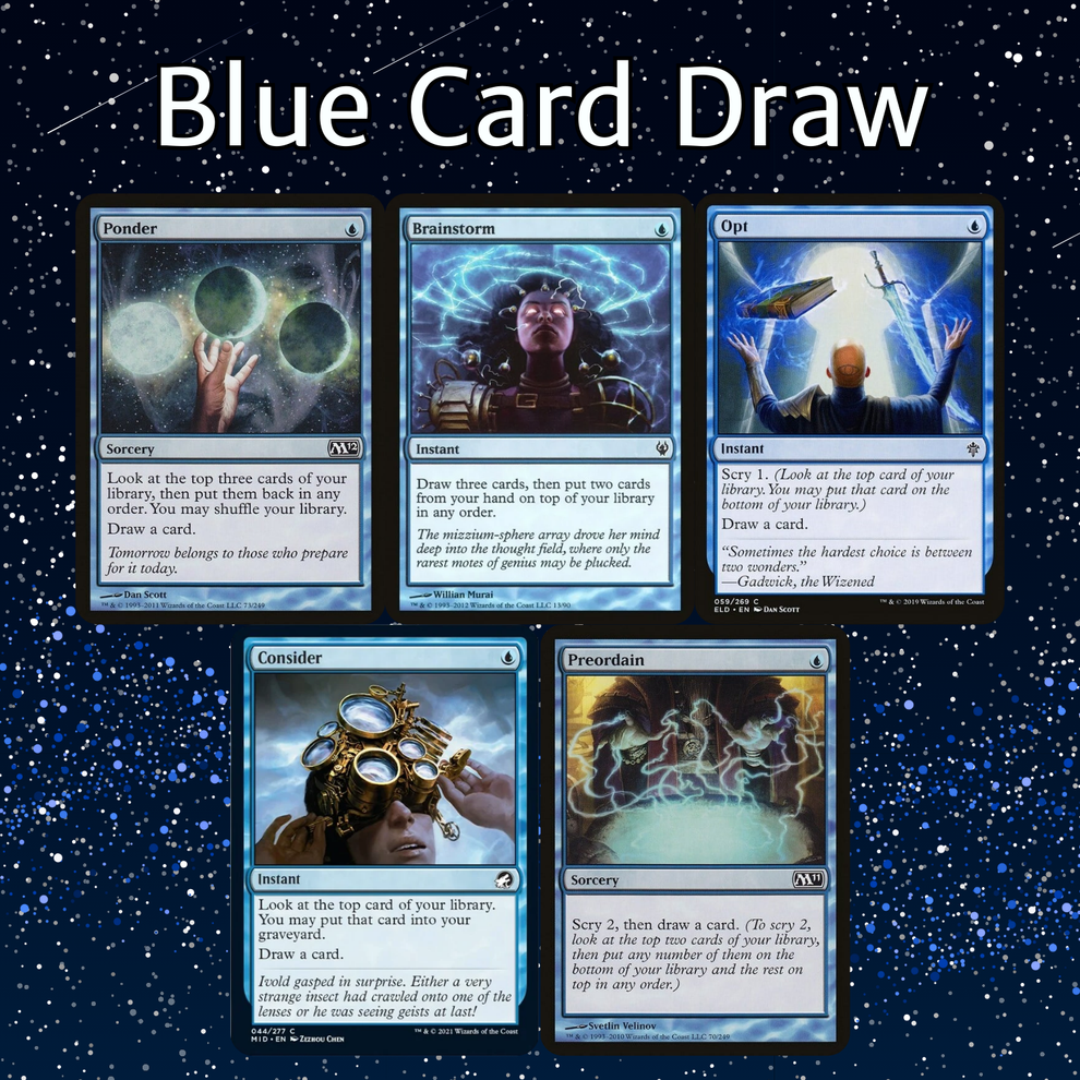 Blue Card Draw Bundle – Collectors Cove