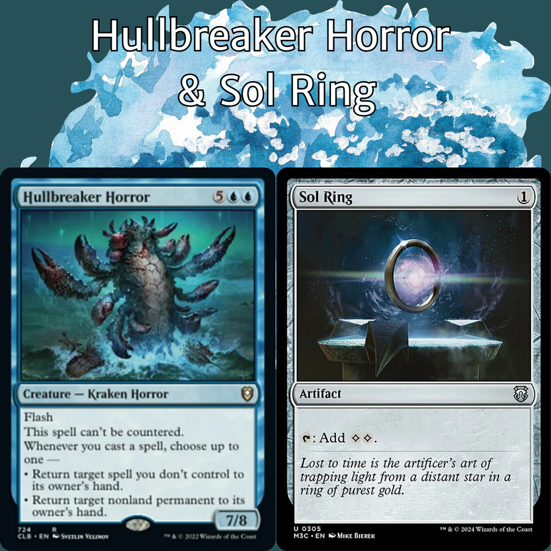 Hullbreaker Horror + Sol Ring - 2 Card Combo – Collectors Cove
