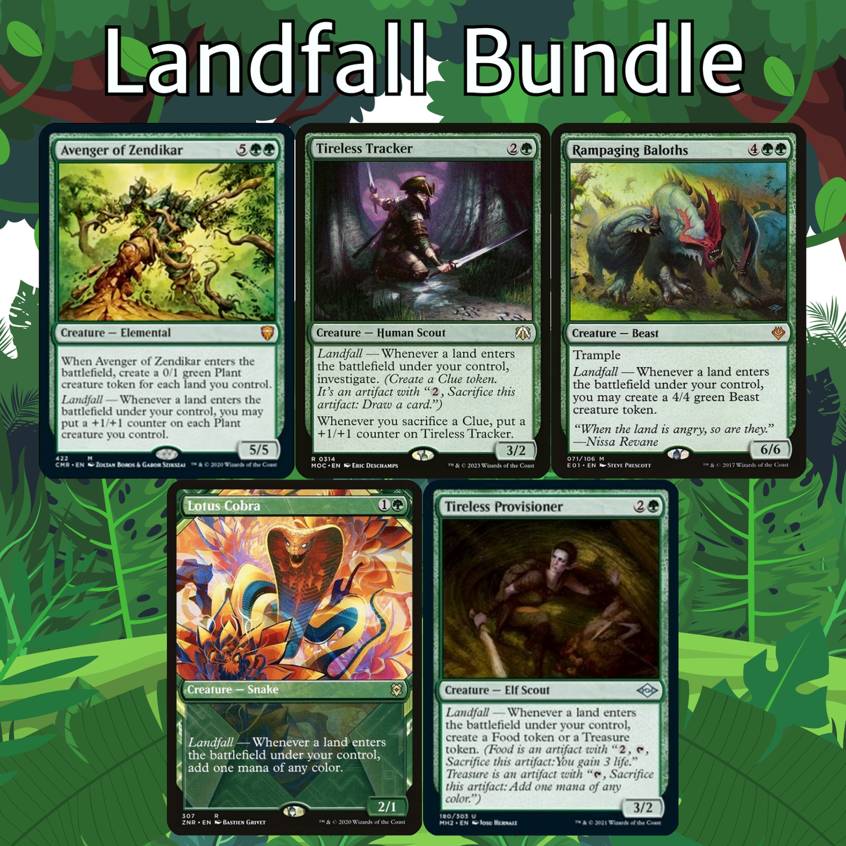 Green Landfall Bundle – Collectors Cove