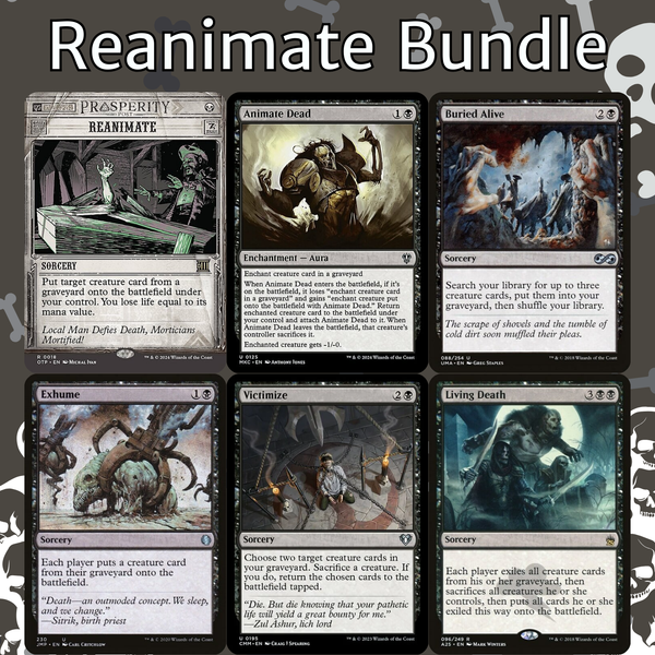 Black Reanimate Bundle – Collectors Cove